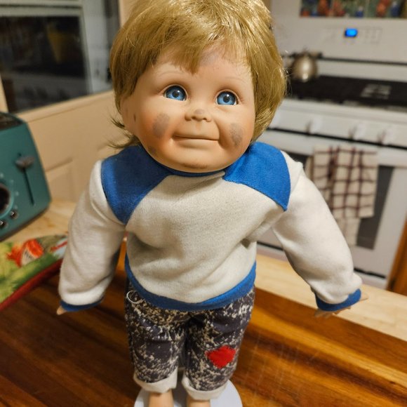 Ashton-Drake | Accents | Kevin Doll Ashton Drake Im Dirty Doll So Cute ...